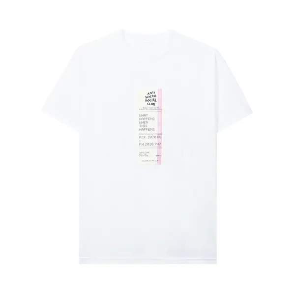 ANTI SOCIAL SOCIAL CLUB Read Receipts Tee - White