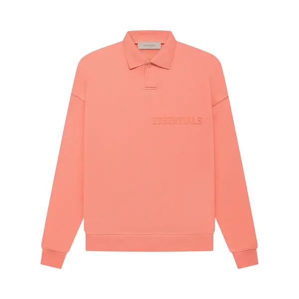 Fear Of God Long-sleeve Polo - Orange