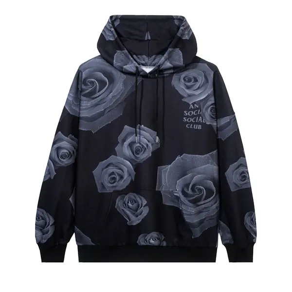 ANTI SOCIAL SOCIAL CLUB Petal To The Floor Hoodie - Black