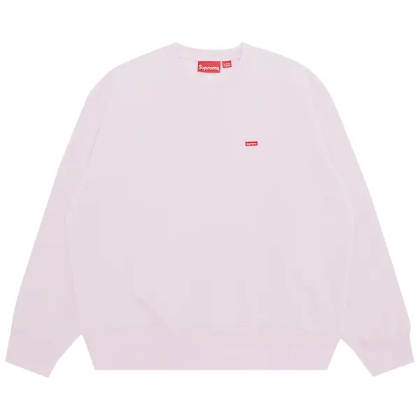 Supreme Small Box Crewneck 'light - Pink