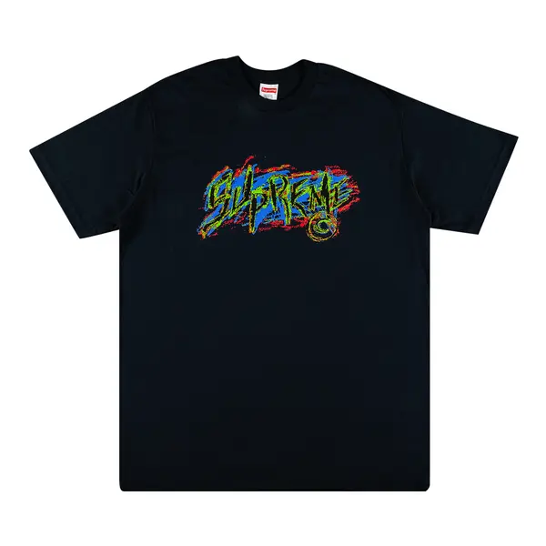 Supreme Scratch Tee 'navy - Blue