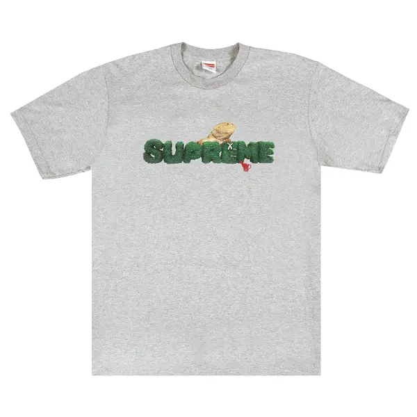 Supreme Lizard Tee 'heather - Grey