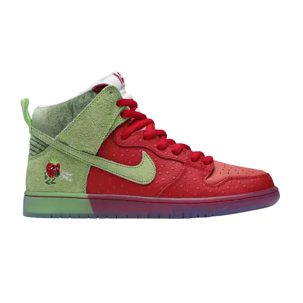 Nike Dunk High Sb 'strawberry Cough' Special Box - Red