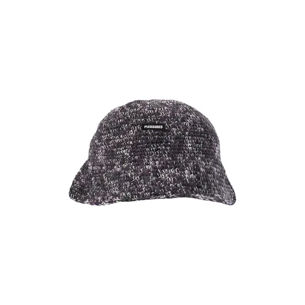 PLEASURES Vacation Knit Bucket Cap - Grey