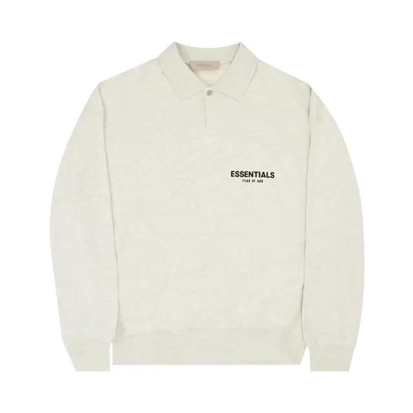 Fear Of God Long-sleeve Polo - Grey
