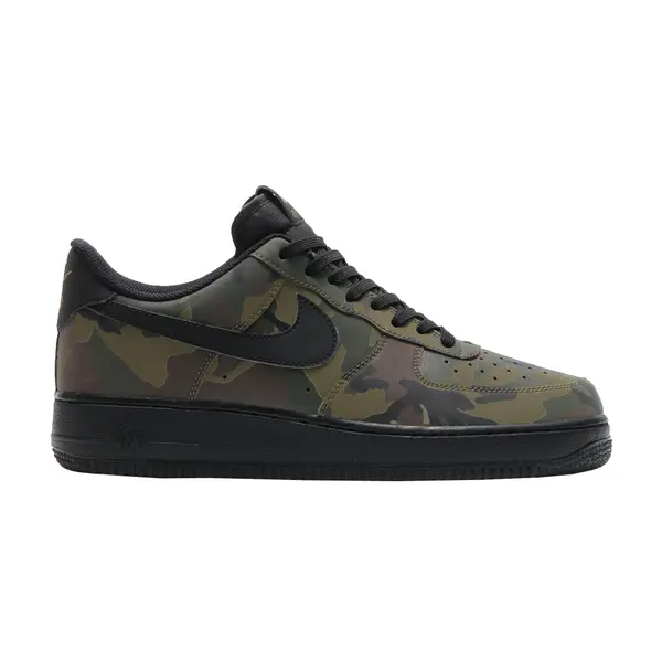 Nike Air Force 1 Low '07 Lv8 'reflective Camo' Sneakers - Green