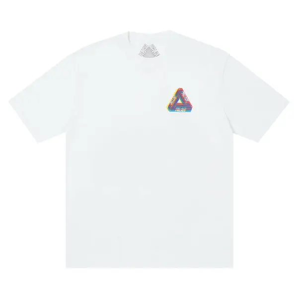 PALACE Tri-ferg Colour Blur - White