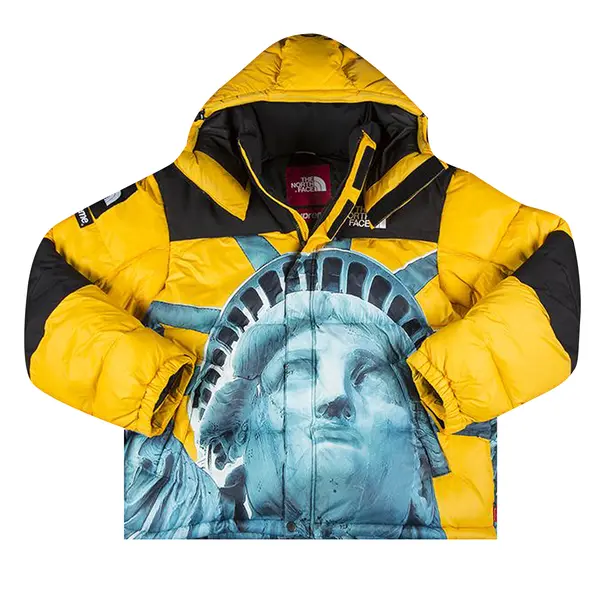 Supreme X The North Face Statue Of Liberty Baltoro Jacket - Yellow