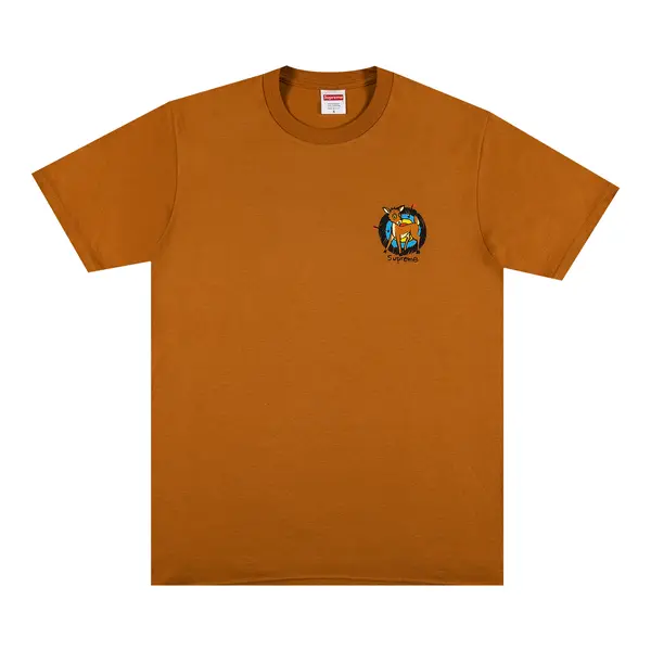 Supreme Deer Tee 'burnt - Orange
