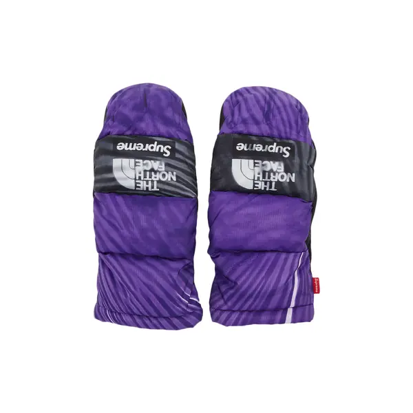 Supreme X The North Face Printed Montana Mittens - Purple