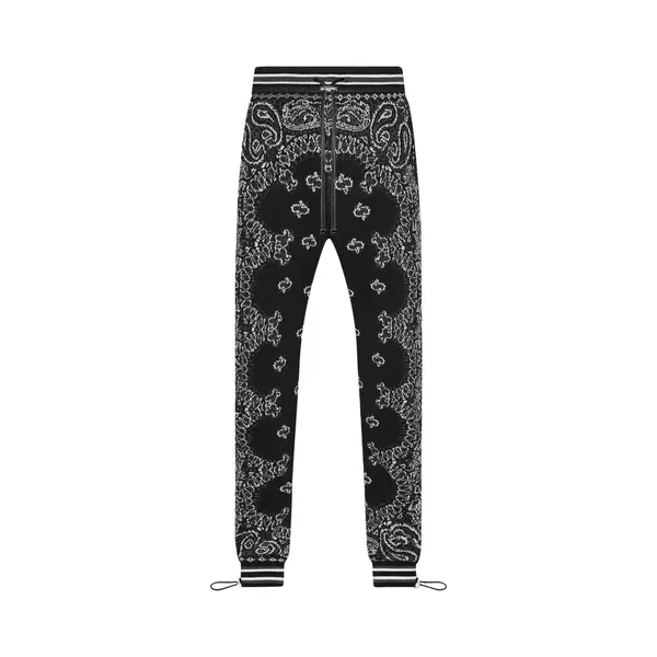 Amiri Bandana B-ball Sweatpants - Black