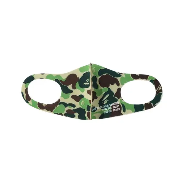 A BATHING APE Abc Camo Mask Set - Multicolor