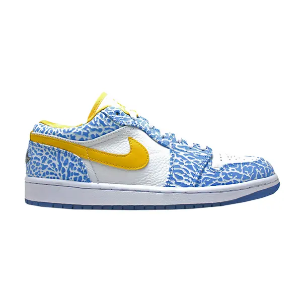 JORDAN 1 Retro Low 'west Coast' Sneakers - White