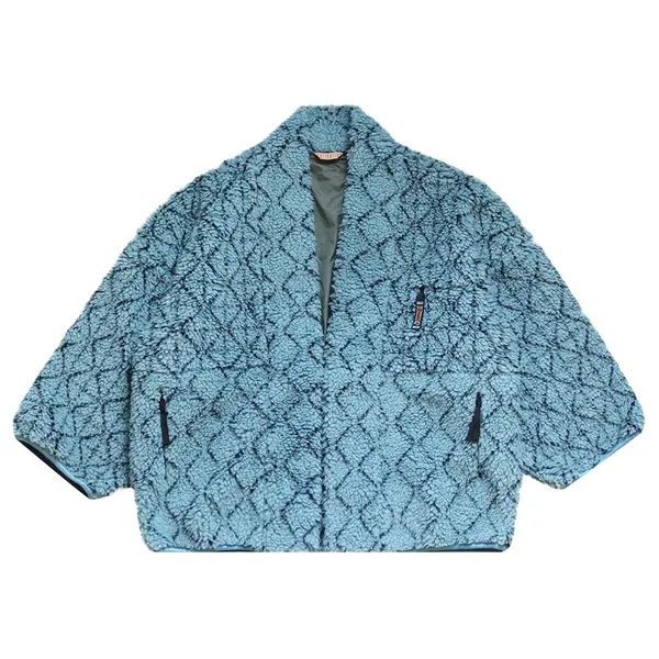 Kapital Do-gi Sashiko Boa Fleece Kesa Jacket