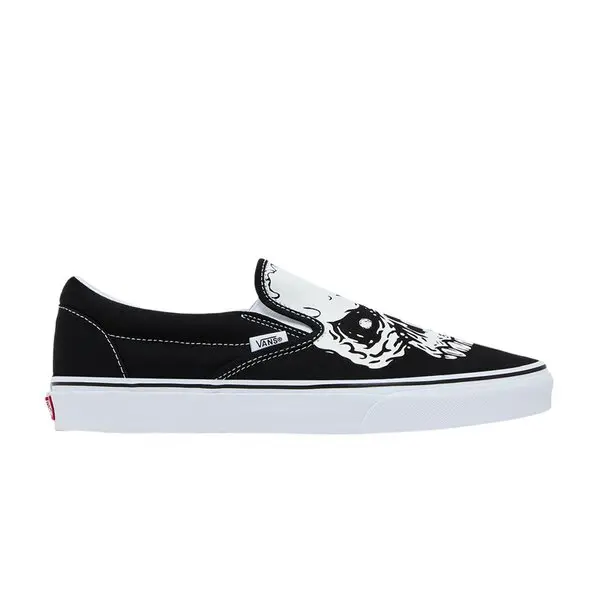 VANS Classic Slip-on Tm Glow Skull - Black