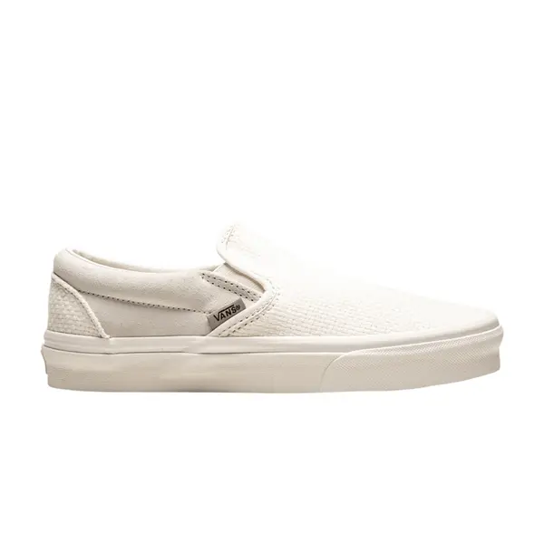 VANS Classic Slip-on Woven Check - White