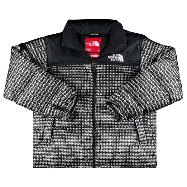 Supreme X The North Face Studded Nuptse Jacket - Black