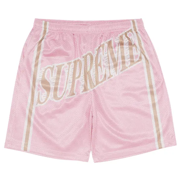 Supreme Slap Shot Baggy Mesh Short - Pink