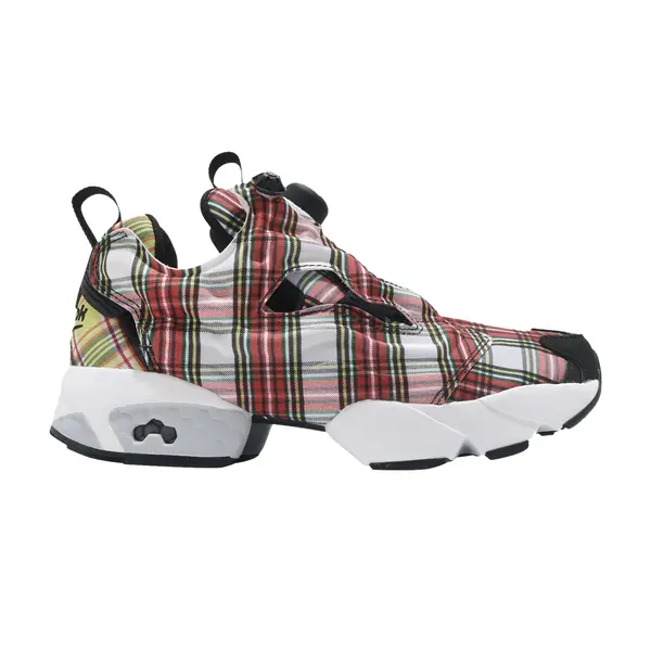 REEBOK X-girl X Instapump Fury Og 'plaid' Sneakers