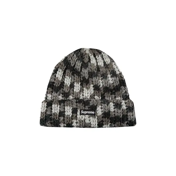 Supreme Crochet Beanie - Black