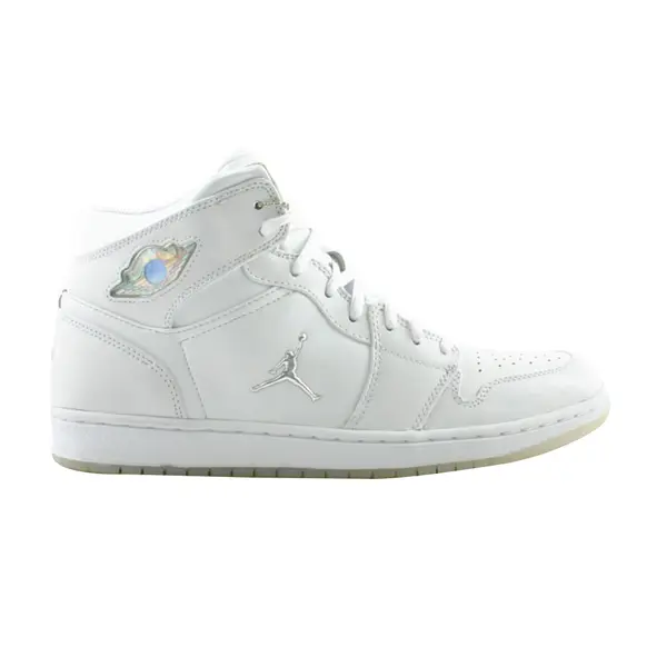 JORDAN 1 Retro Chrome Sneakers - White