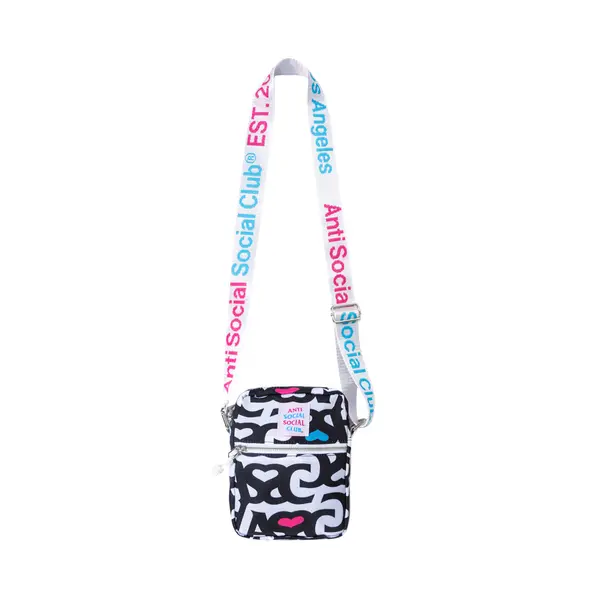 ANTI SOCIAL SOCIAL CLUB Negative Space Side Bag - White