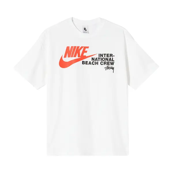Nike X Stussy International Beach Crew Tee - White