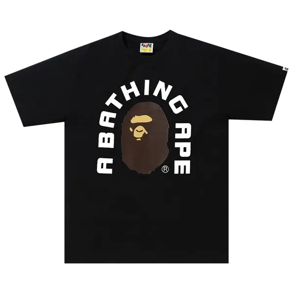 A BATHING APE College 2020 Tee - Black