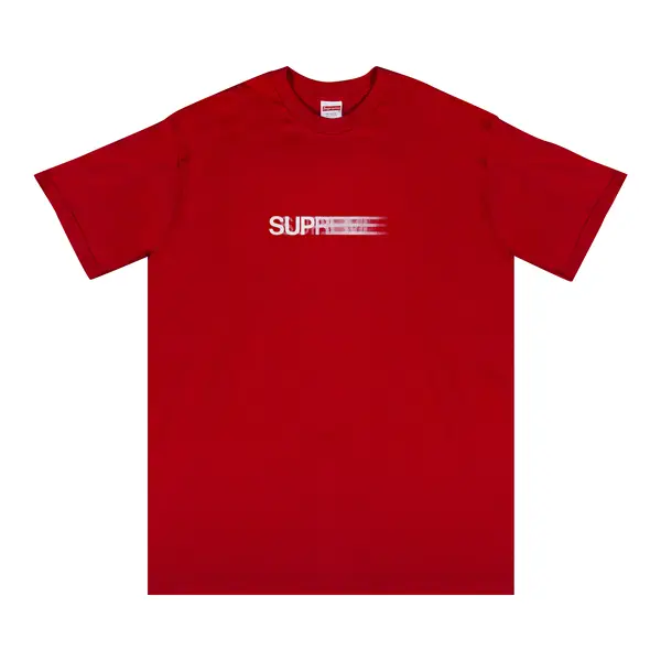 Supreme Motion Logo Tee - Red