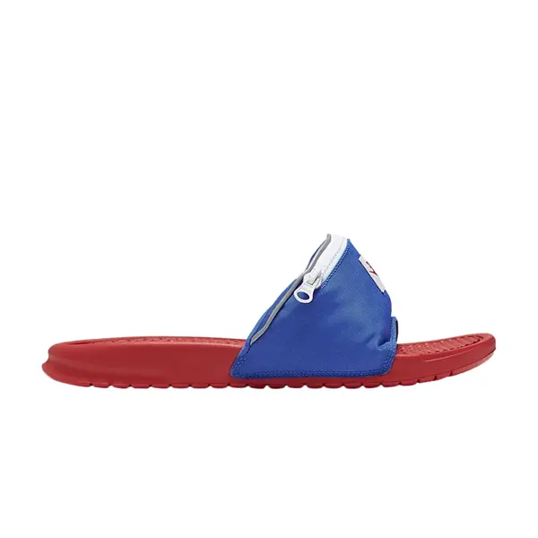 Nike Benassi Jdi Fanny Pack Slides - Orange