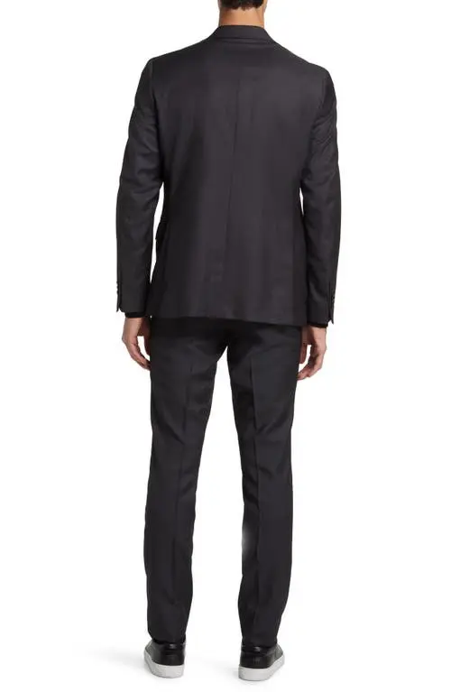 Ted Baker London Roger Extra Slim Fit Wool Suit In Black 30% Off