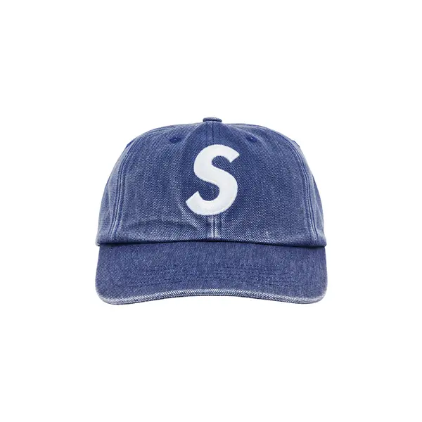 Supreme Pigment Canvas 6-panel Cap - Blue