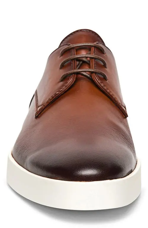 Santoni Dilate Leather Derby Sneakers - Brown