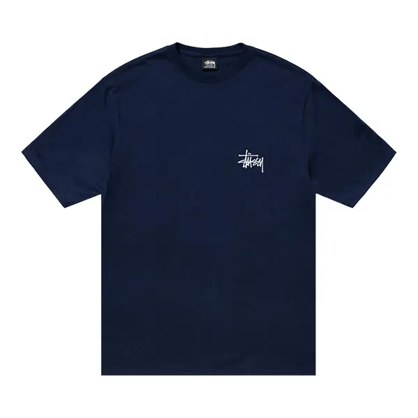 StÜssy Basic Tee 'navy - Blue