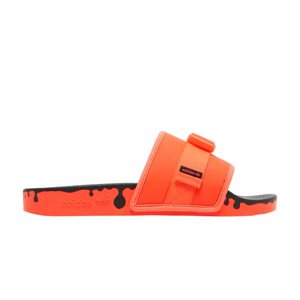 Adidas Pouchylette Slides - Red