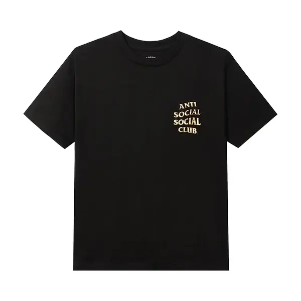 ANTI SOCIAL SOCIAL CLUB Goldy Tee - Black