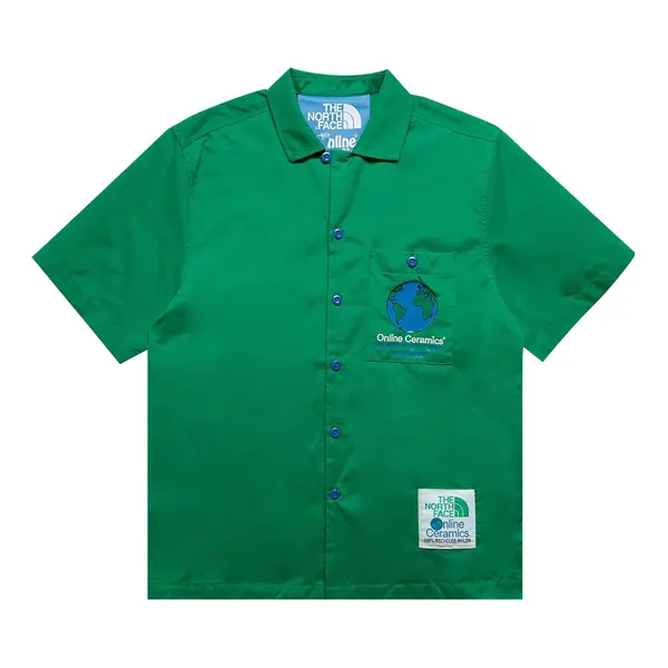 The North Face X Online Ceramics Short-sleeve Shirt 'arden - Green