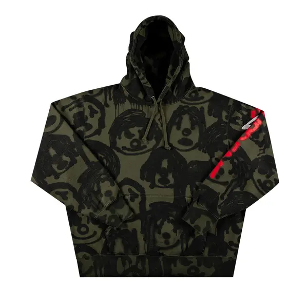 Supreme X Yohji Yamamoto Hooded Sweatshirt - Green