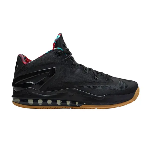 Nike Max Lebron 11 Low 'gum - Black