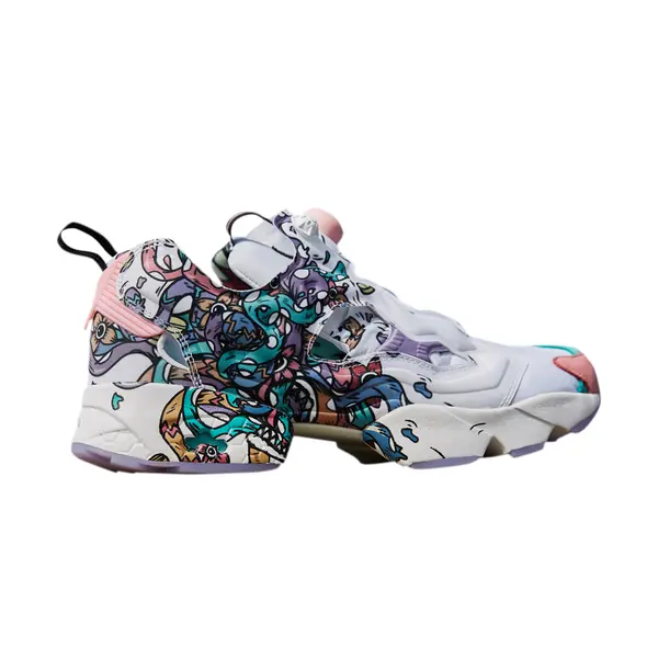 REEBOK Distortedd X Instapump Fury Sneakers - White