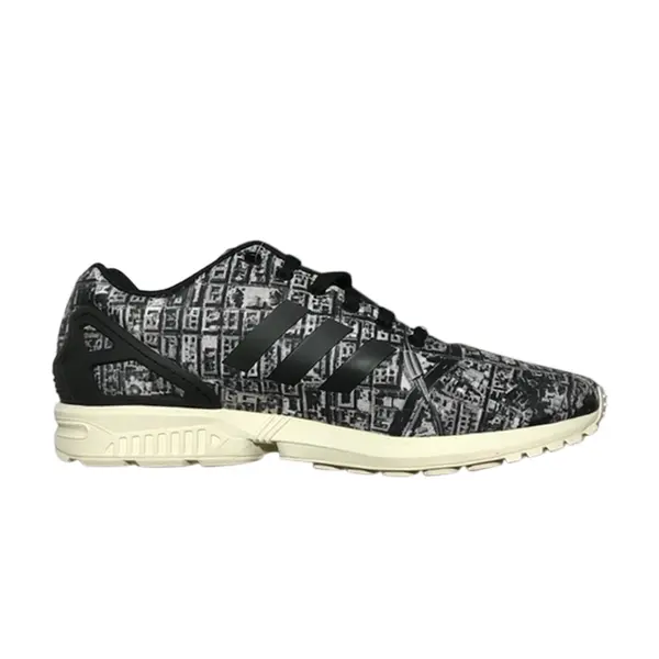 Adidas Zx Flux 'city Pack Berlin' Sneakers - Black
