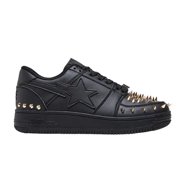 A BATHING APE Bapesta Studded Sneakers - Black