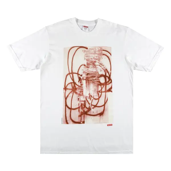 Supreme X Christopher Wool 2001 Tee - White