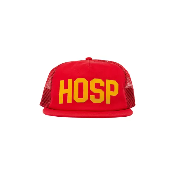 Supreme Hosp Mesh Back 5-panel Cap - Red