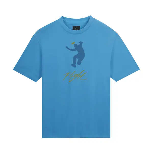 JORDAN X Union La Graphic T-shirt 'equator - Blue