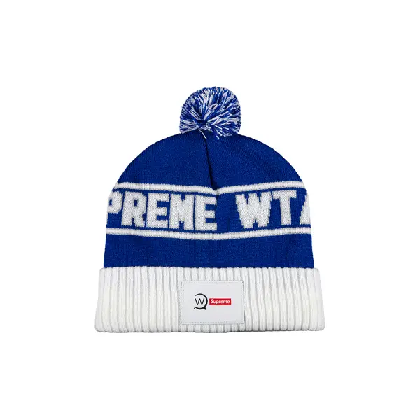 Supreme X Wtaps Beanie - Blue
