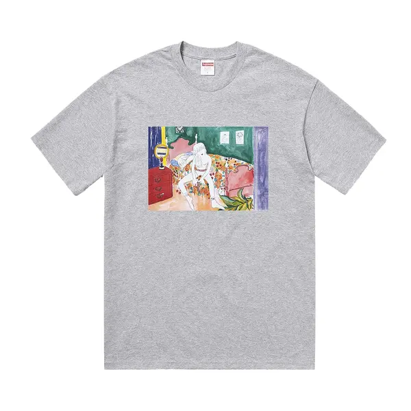 Supreme Bedroom Tee 'heather - Grey