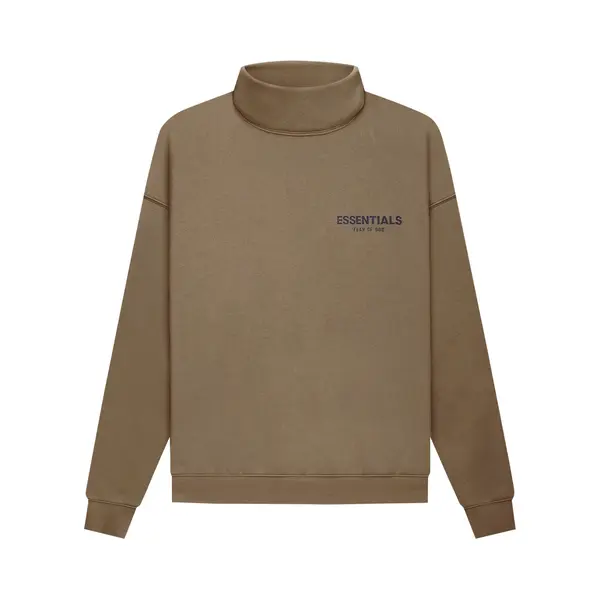 Fear Of God Pullover Mockneck - Brown