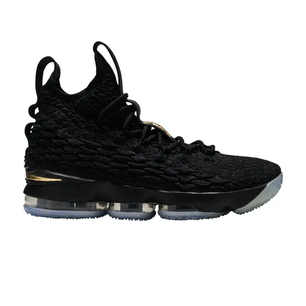 Nike Lebron 15 'metallic Gold' Sneakers - Black