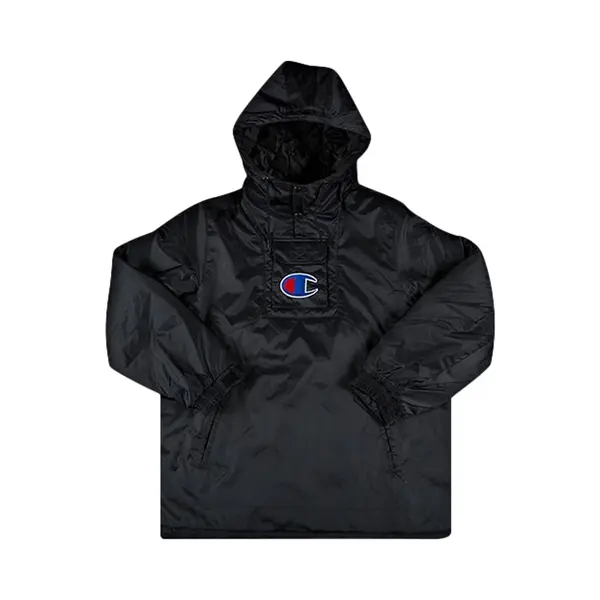 Supreme X Champion Pullover Parka - Black